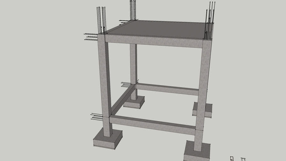 Reinforced Concrete Structure | 3D Warehouse