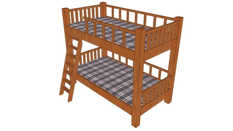 Bunk-bed | 3D Warehouse