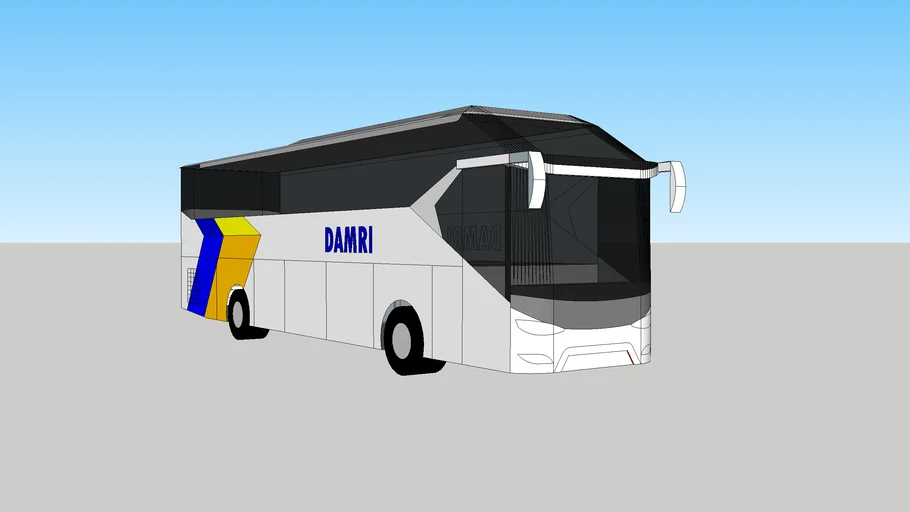 Bus Damri | 3D Warehouse