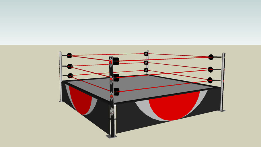WWE RAW HD - THE RING | 3D Warehouse