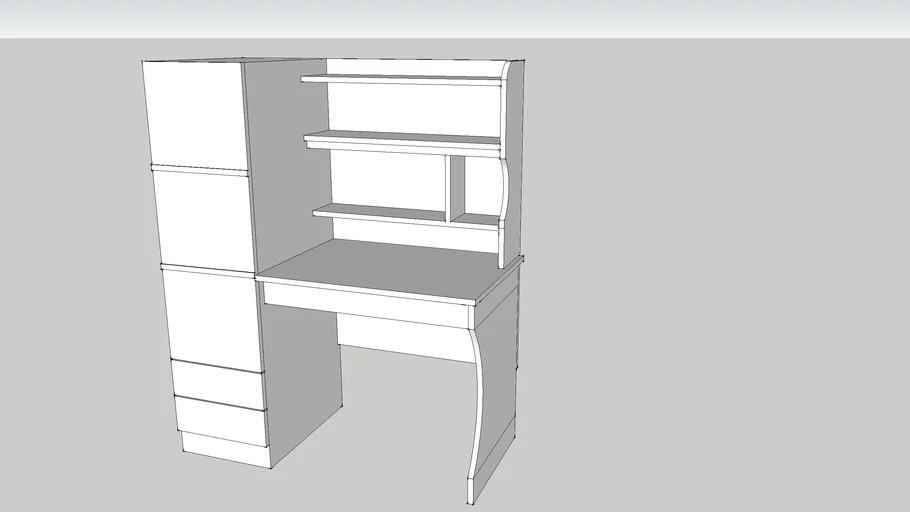 Study Table | 3D Warehouse