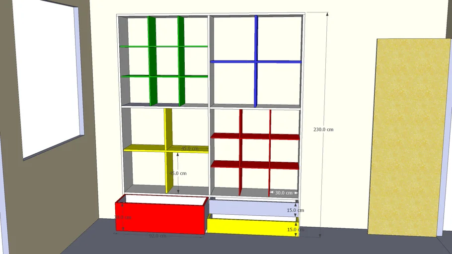 box shelf | 3D Warehouse