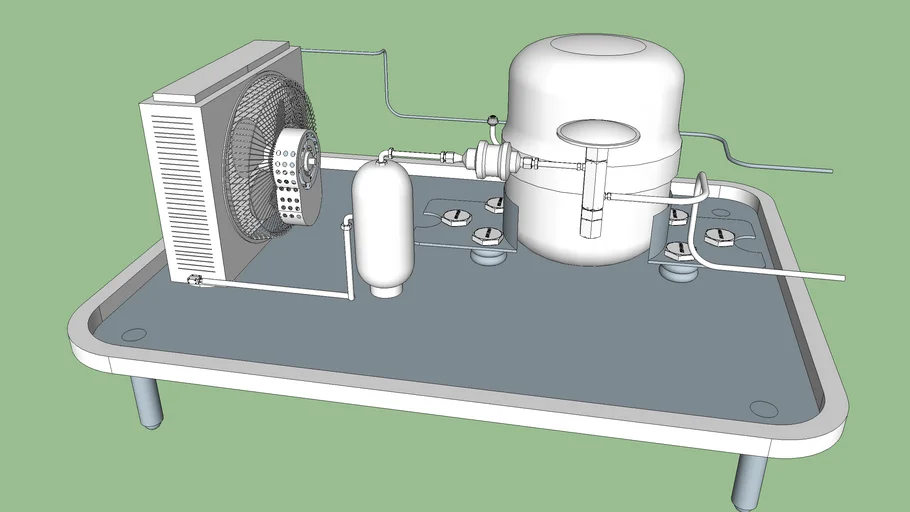 Refrigeration unit 3 | 3D Warehouse