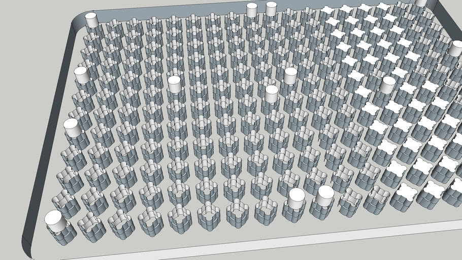 Valve Block Tray Model | 3D Warehouse