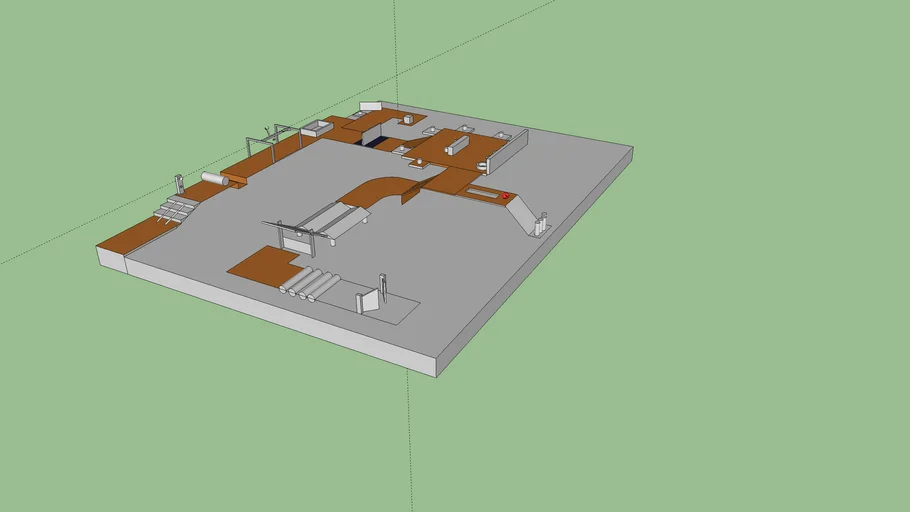 spandan12 final robotics arena | 3D Warehouse