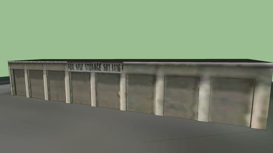 fox self storage building 1 | 3D Warehouse