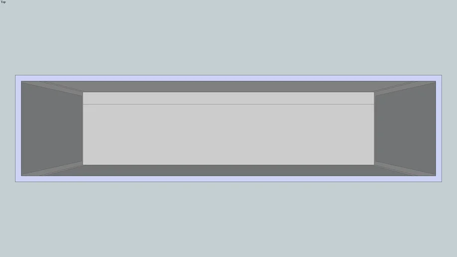 6' Glass Square Showcase | 3D Warehouse