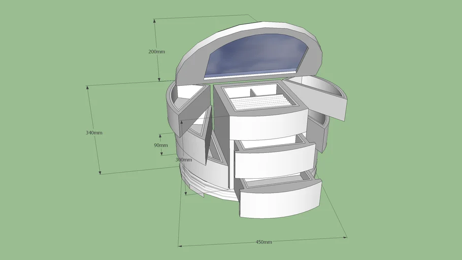 small storage box | 3D Warehouse