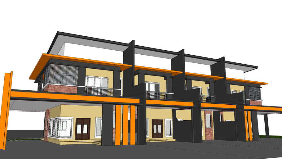 TERRACE HOUSES-2 | 3D Warehouse