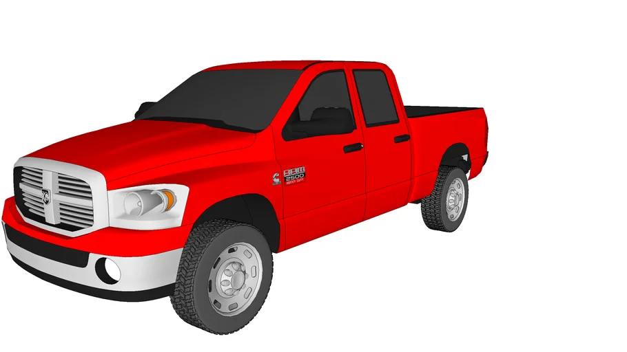 2008 Dodge Ram 2500 SLT- Revised | 3D Warehouse