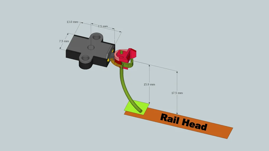 Kadee #5 HO Coupler Assembly | 3D Warehouse