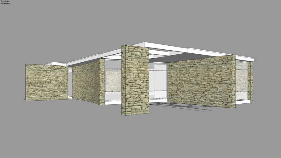 Marcel Breuer - Gane Pavilion 1936 | 3D Warehouse