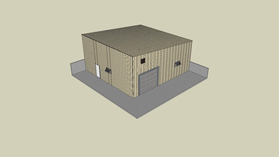 Welding Shed | 3D Warehouse