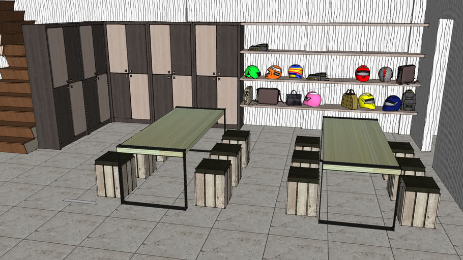 loker a | 3D Warehouse