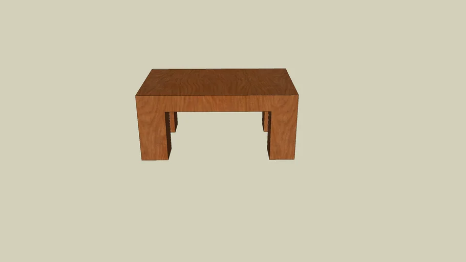 Big Table | 3D Warehouse