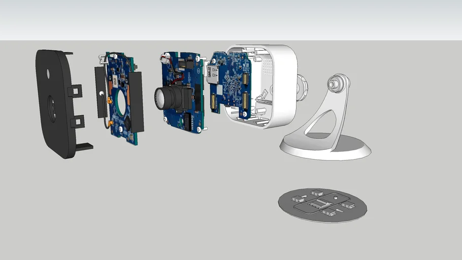 Despiece Camara IP SmartThings | 3D Warehouse