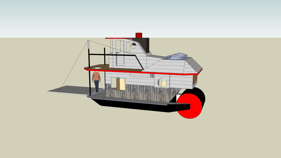 House Boat | 3D Warehouse