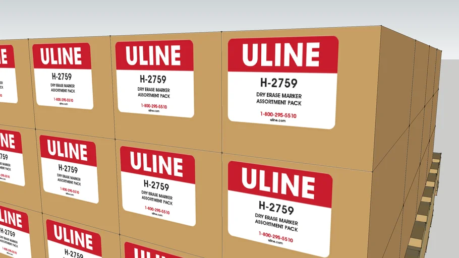Uline H-2795 Skid | 3D Warehouse