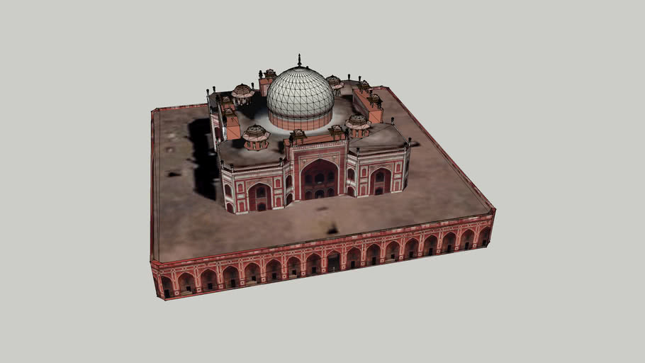 Humayun's Tomb | 3D Warehouse