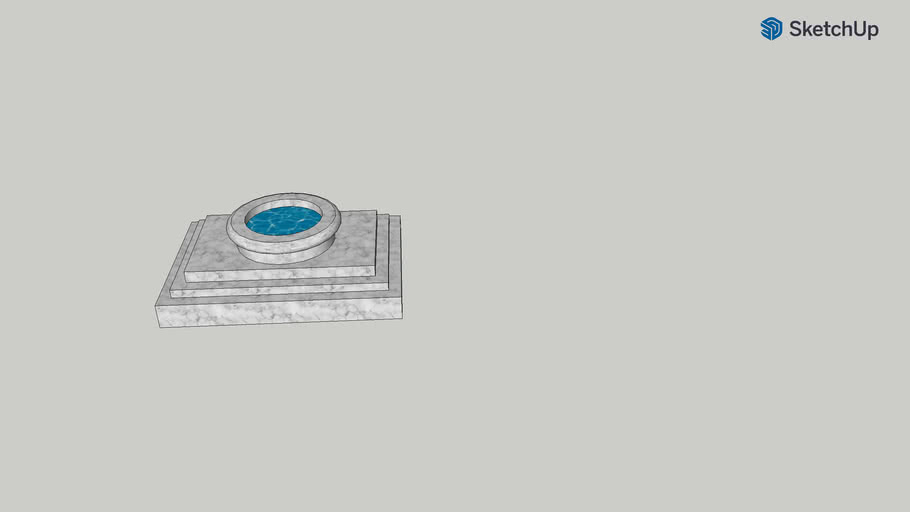 Fuente.skp | 3D Warehouse