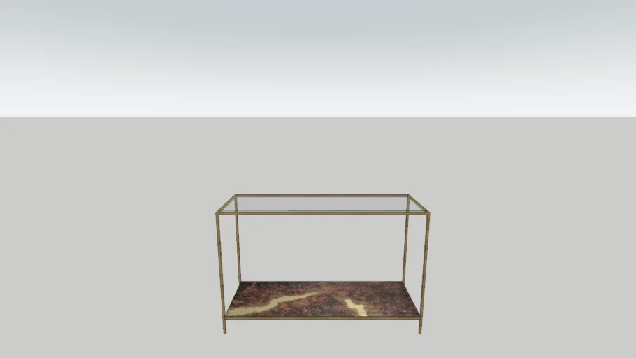 Concord Console Table | 3D Warehouse