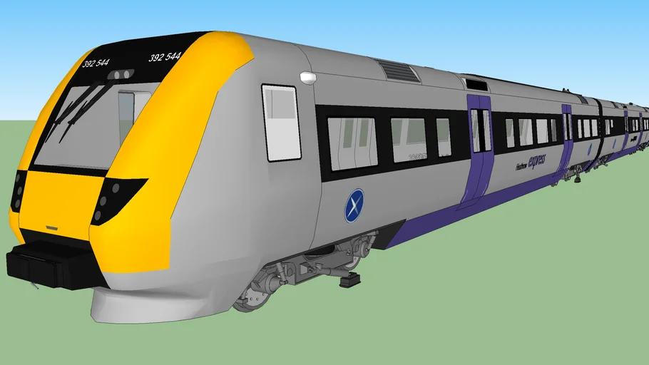 Class 392 Heathrow Express 4-Car | 3D Warehouse