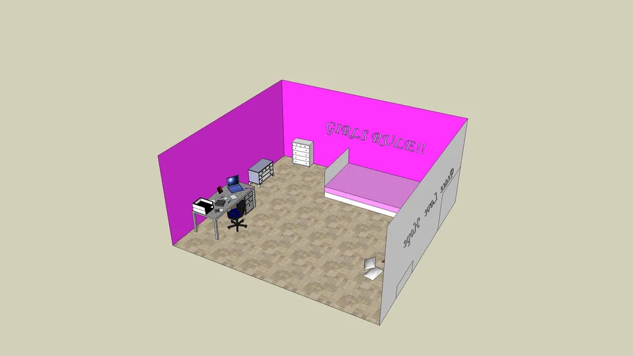 Girl's Bedroom | 3D Warehouse