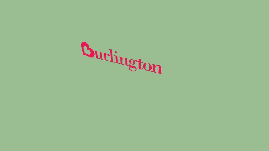 Burlington Logo | 3D Warehouse