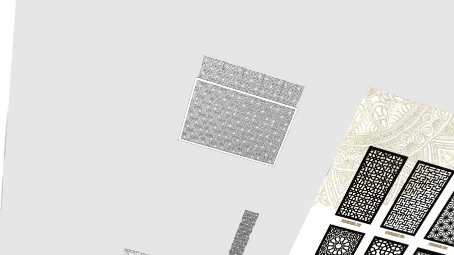 islamic cnc pattern | 3D Warehouse