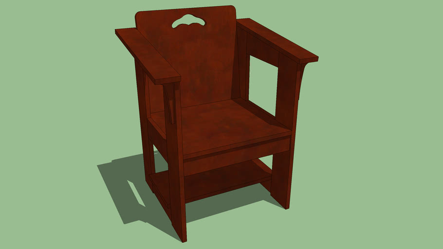 Limbert, Charles_Cafe Chair, No. 500 | 3D Warehouse