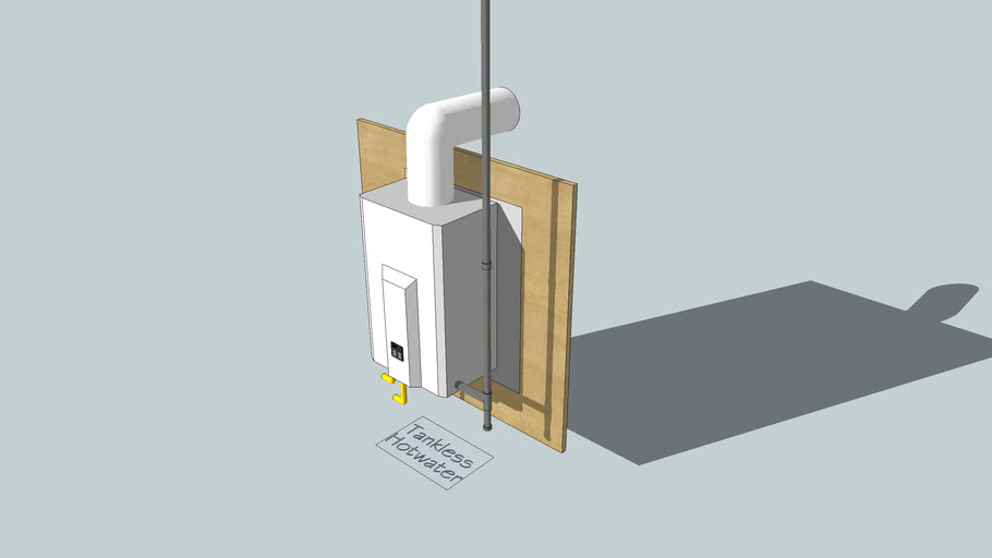 Tankless Hot Water System | 3D Warehouse