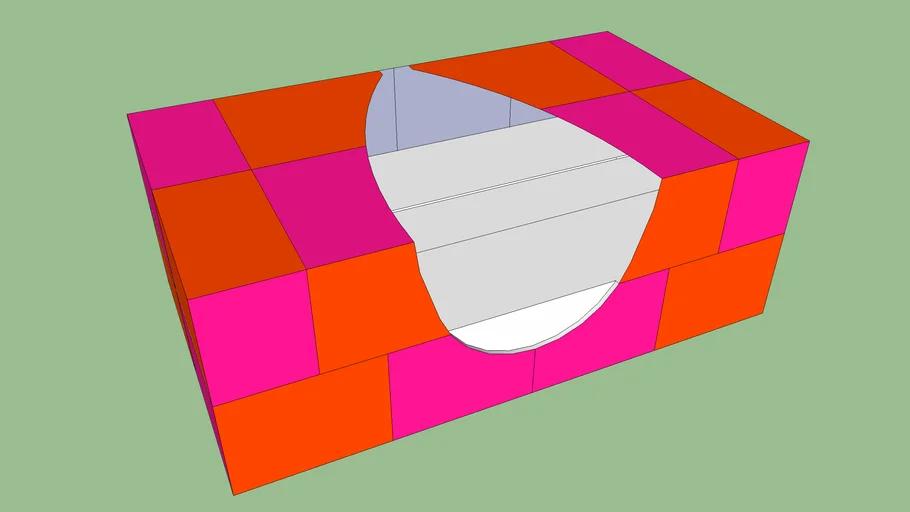 tissue box | 3D Warehouse