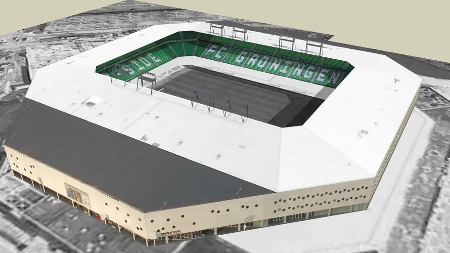 Euroborg stadion, FC Groningen | 3D Warehouse