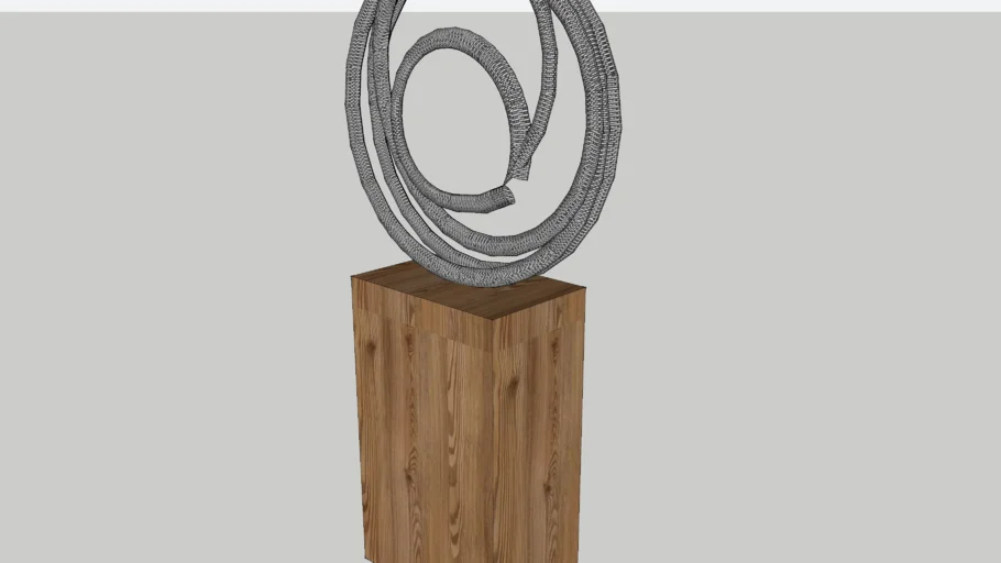 six ring sculpture | 3D Warehouse