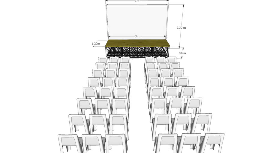Stage small | 3D Warehouse