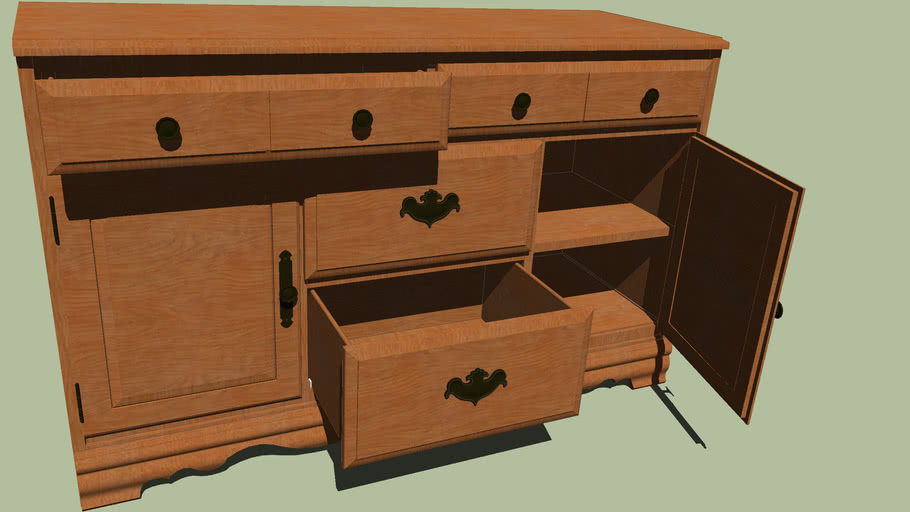 Buffet | 3D Warehouse