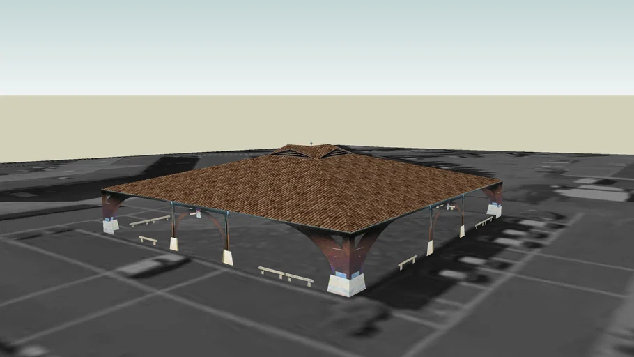 Market hall of Columns | 3D Warehouse