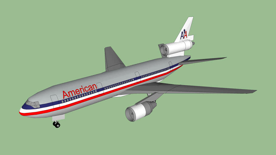 American DC-10 | 3D Warehouse