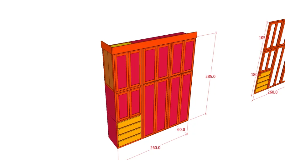 closet M | 3D Warehouse
