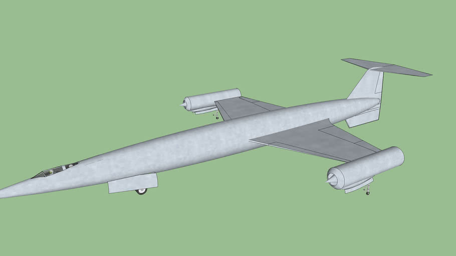 Lockheed CL-400 Suntan | 3D Warehouse