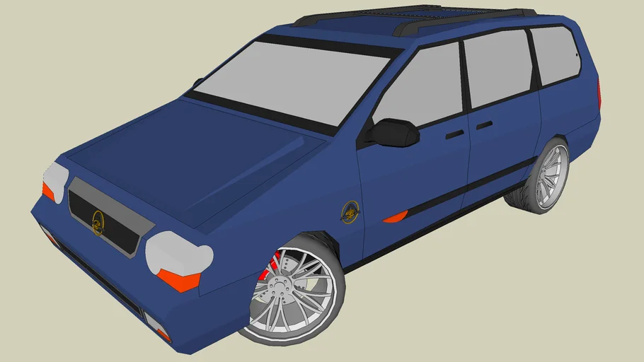 google mini van modofied | 3D Warehouse