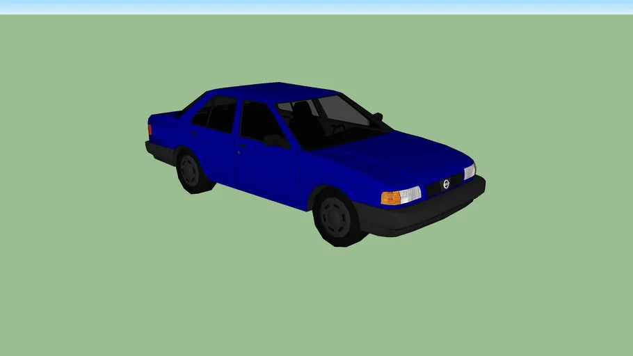 nissan tsuru model 2002 | 3D Warehouse