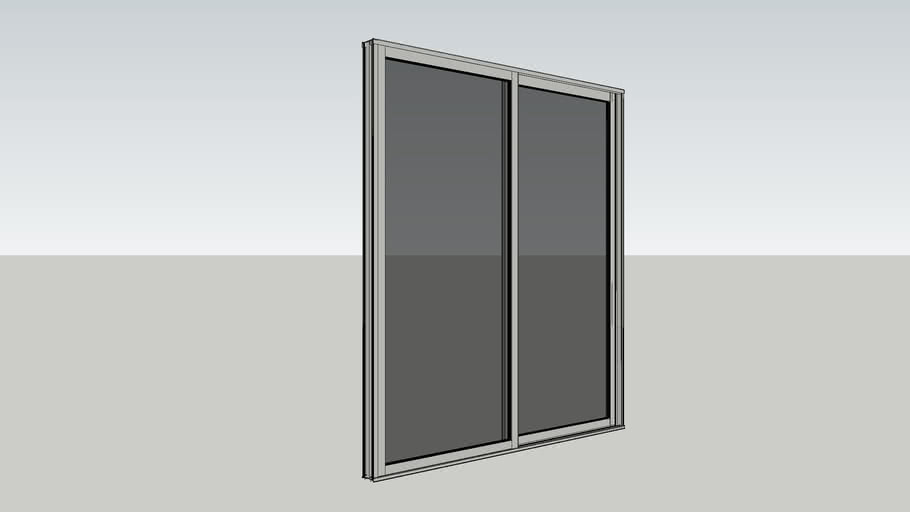 Aluminium Windows 1.60 x 1.80 | 3D Warehouse