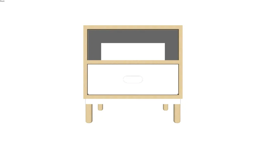 Kabino Bedside Table | 3D Warehouse