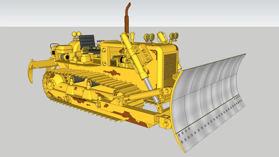 Bulldozer | 3D Warehouse
