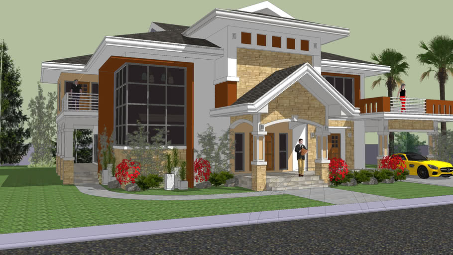 The College Model House | 3D Warehouse