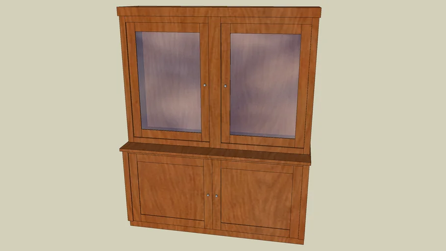 vitrinekast Lena | 3D Warehouse