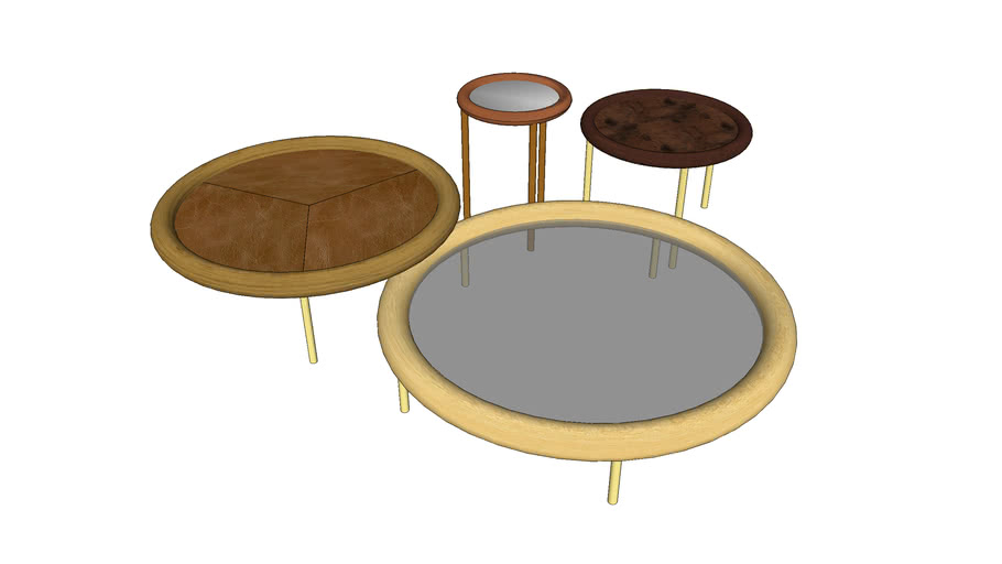 Mesas de centro Argola - ST 19 | 3D Warehouse