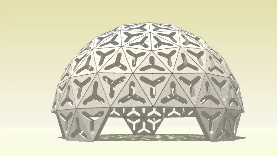 DOME WITH LATTICE PATTERN | 3D Warehouse