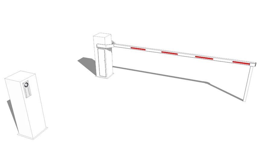 Slagboom | 3D Warehouse